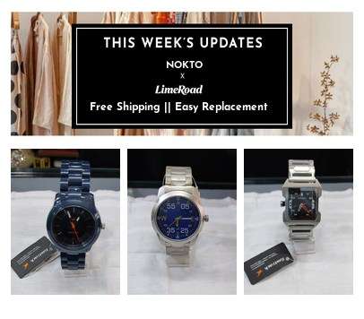Buy online Men Watch Original Sonata from Watches for Men by Nokto for ...
