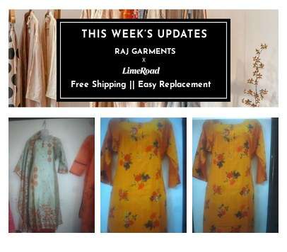 Buy online Cotton from clothing accessories for Women by Raj Garments ...