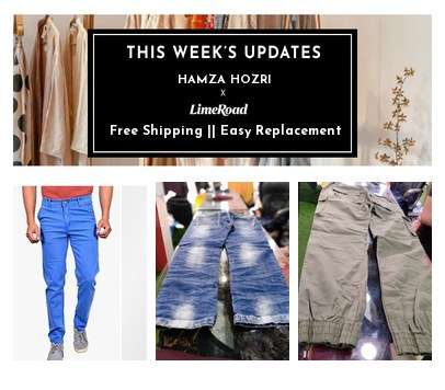 Buy online Chinies from top wear for Men by Hamza Hozri for ₹1200 at 8% ...