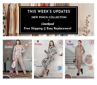 New pinch collection | Online Store on LimeRoad