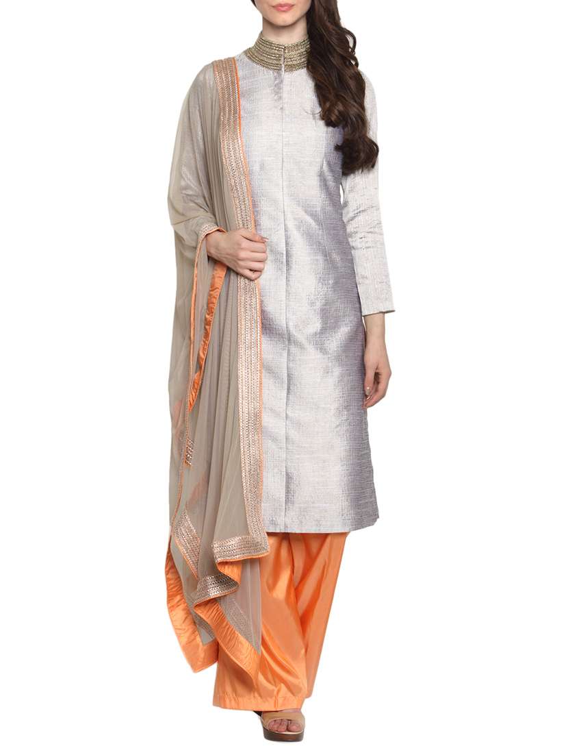 Buy online Multicoloured Party Wear Suit Set from ethnic wear for Women ...