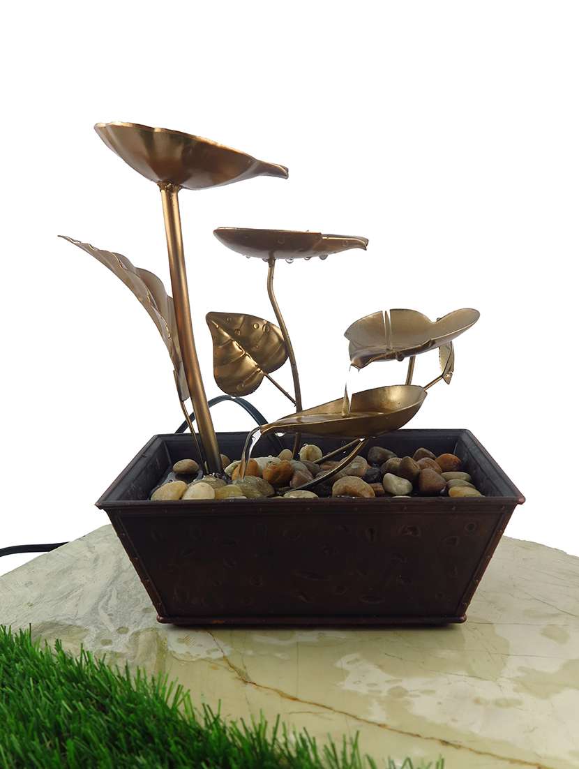 Buy online Gold And Brown Fancy Water Fountain from Home Accents for ...
