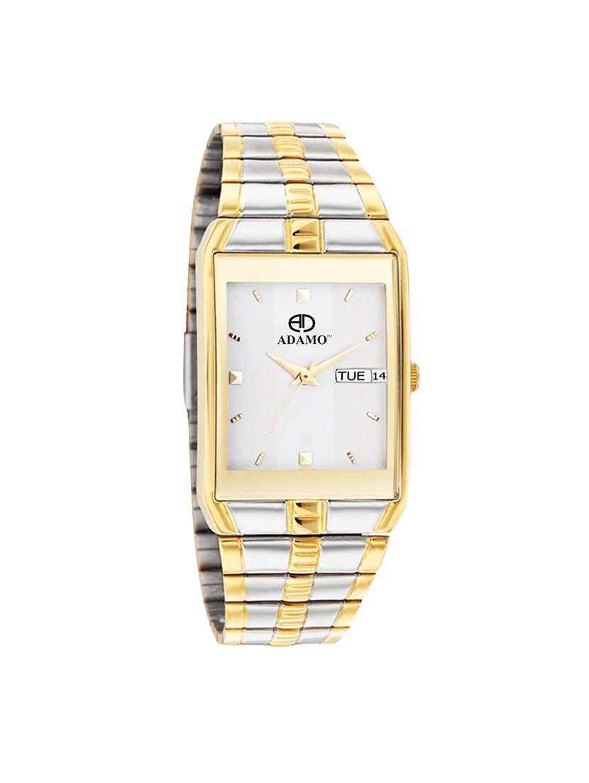Buy online Adamo Day & Date Legacy Men's Wrist Watch 9151bm01 from ...