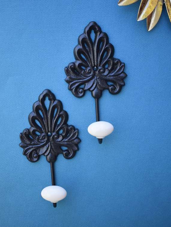 Buy online Cast Iron Hook Set from Wall Decor for Unisex by Color ...