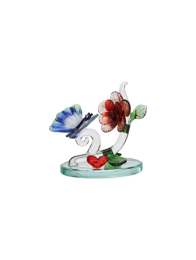 Buy online Somil Attractive Red Heart And Butterfly Decorative ...