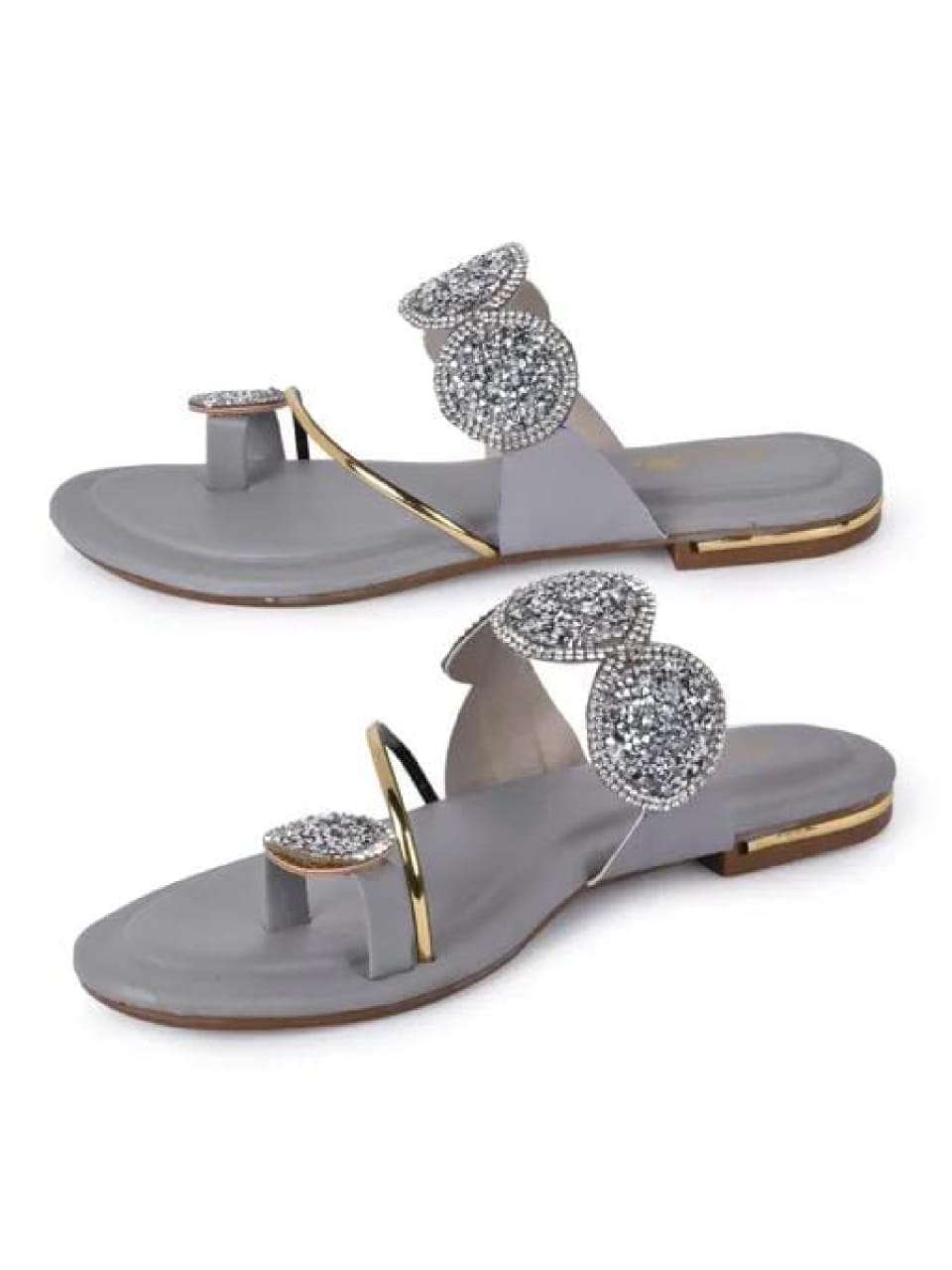 Buy online Women Stylist Flats 7(uk) Size from flats for Women by Shyam ...