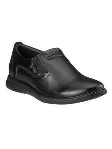Buy online Mens Black Solid Slip On from Formal Shoes for Men by Duke ...
