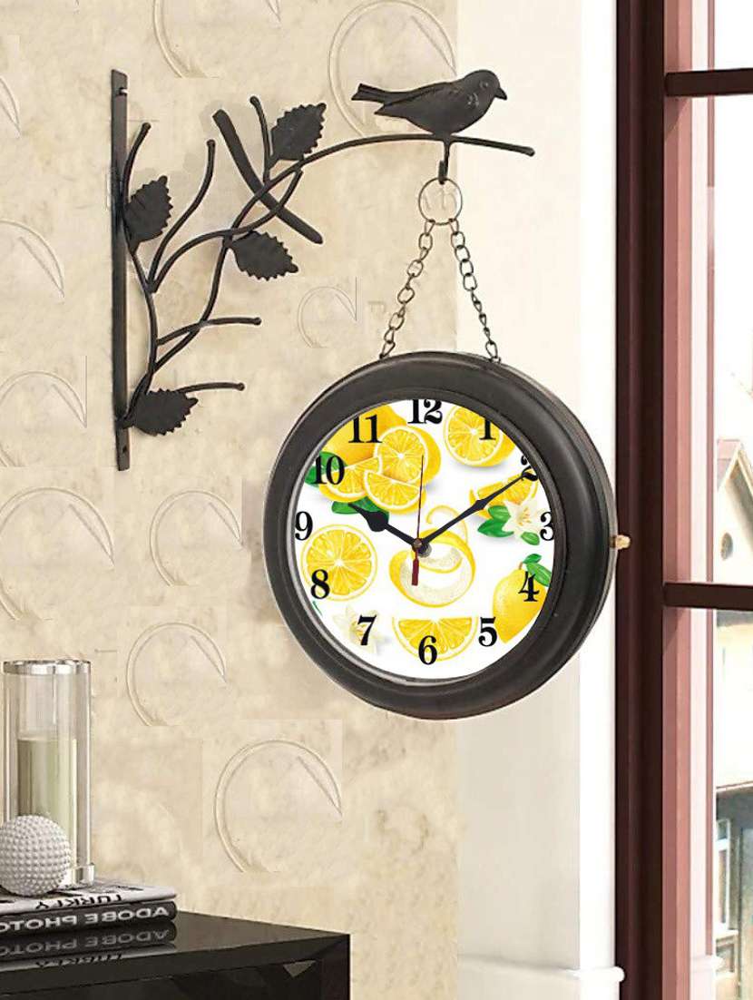 Buy online Round Shape Digital Display Wall Clock from Clocks for ...