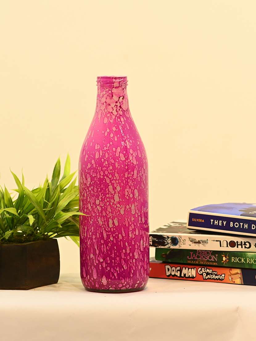 Buy online Decorative Bottle Shape Stylish Flower Pot Vase For Home ...