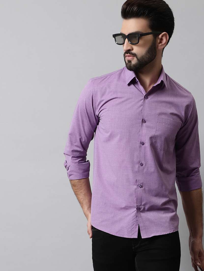 Dark Purple Colour Shirt