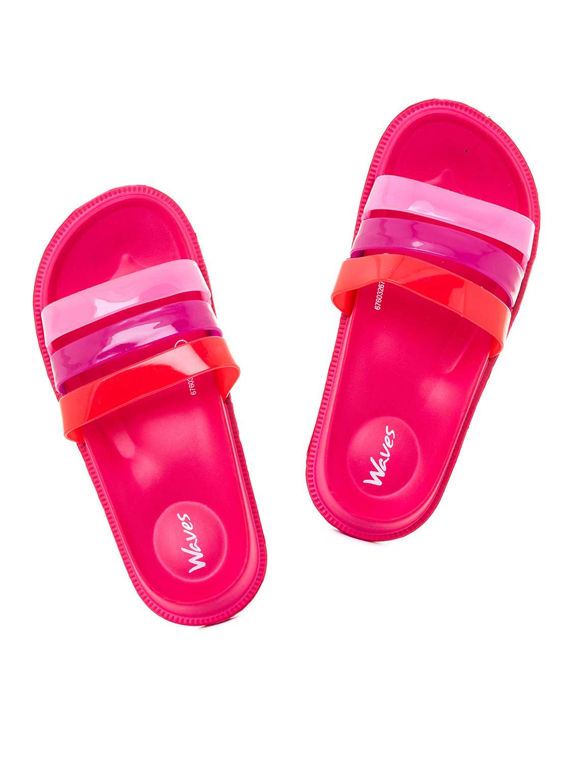 Buy online Pink Pvc Slip On Flip Flops from Slippers and Flip Flops for ...