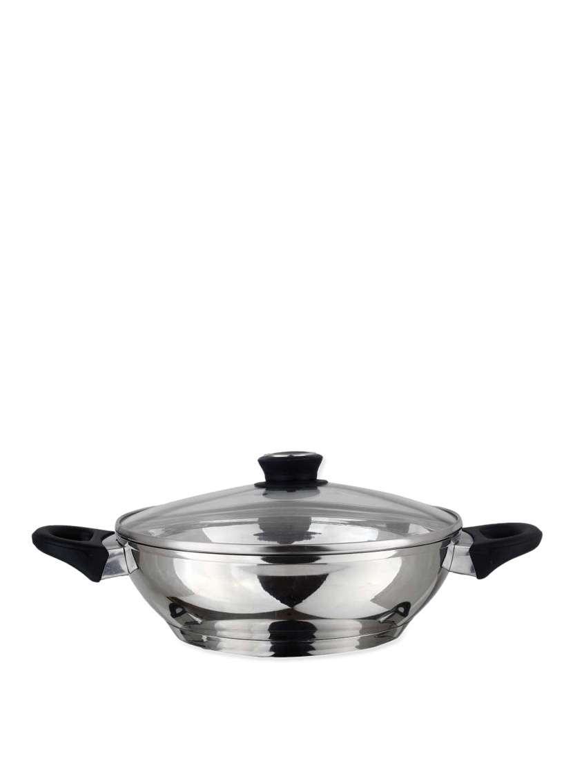 Buy online Wonderchef Stella Kadai With Lid 24cm from Pots & Pans for ...