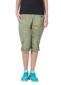 Buy online Light Green Capri from bottom wear for Women by Namosun for ...